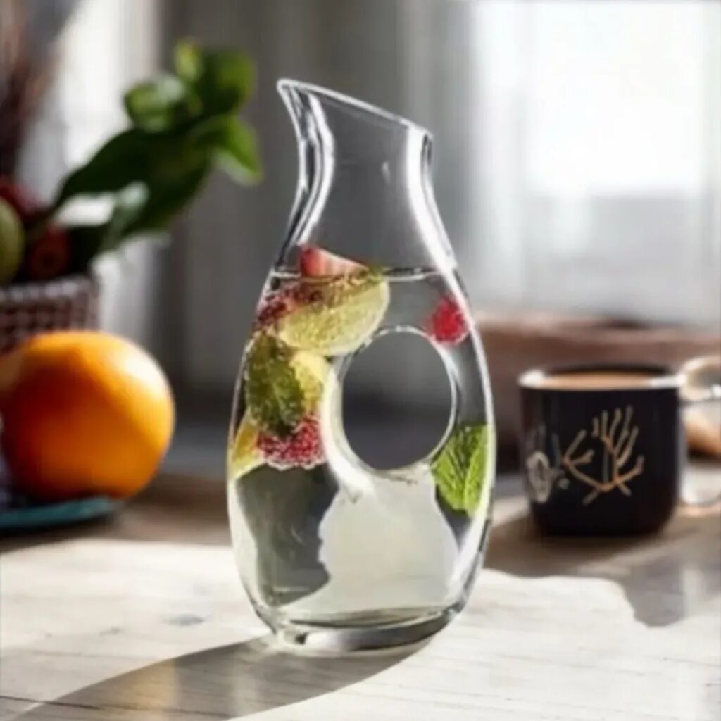Alu Glass Decanter - ZKG Homeware
