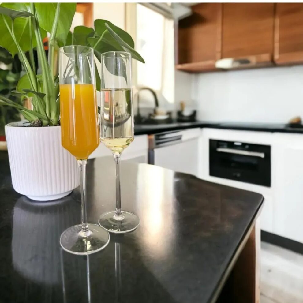 Luve Flute Glass- Set of 6 - ZKG Homeware